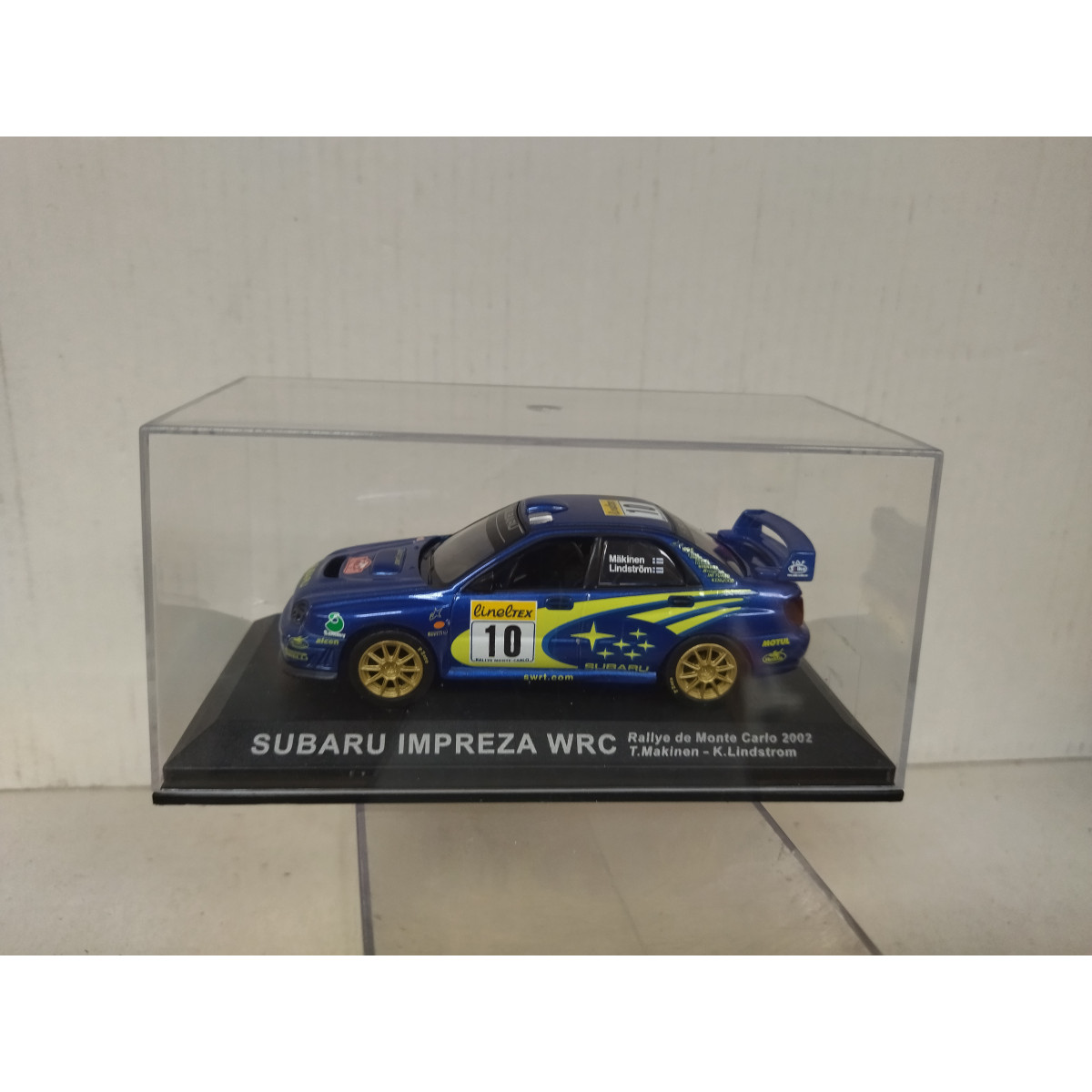 SUBARU IMPREZA WRC 2002 RALLY MONTE CARLO MAKINEN 1:43 ALTAYA IXO - BCN ...