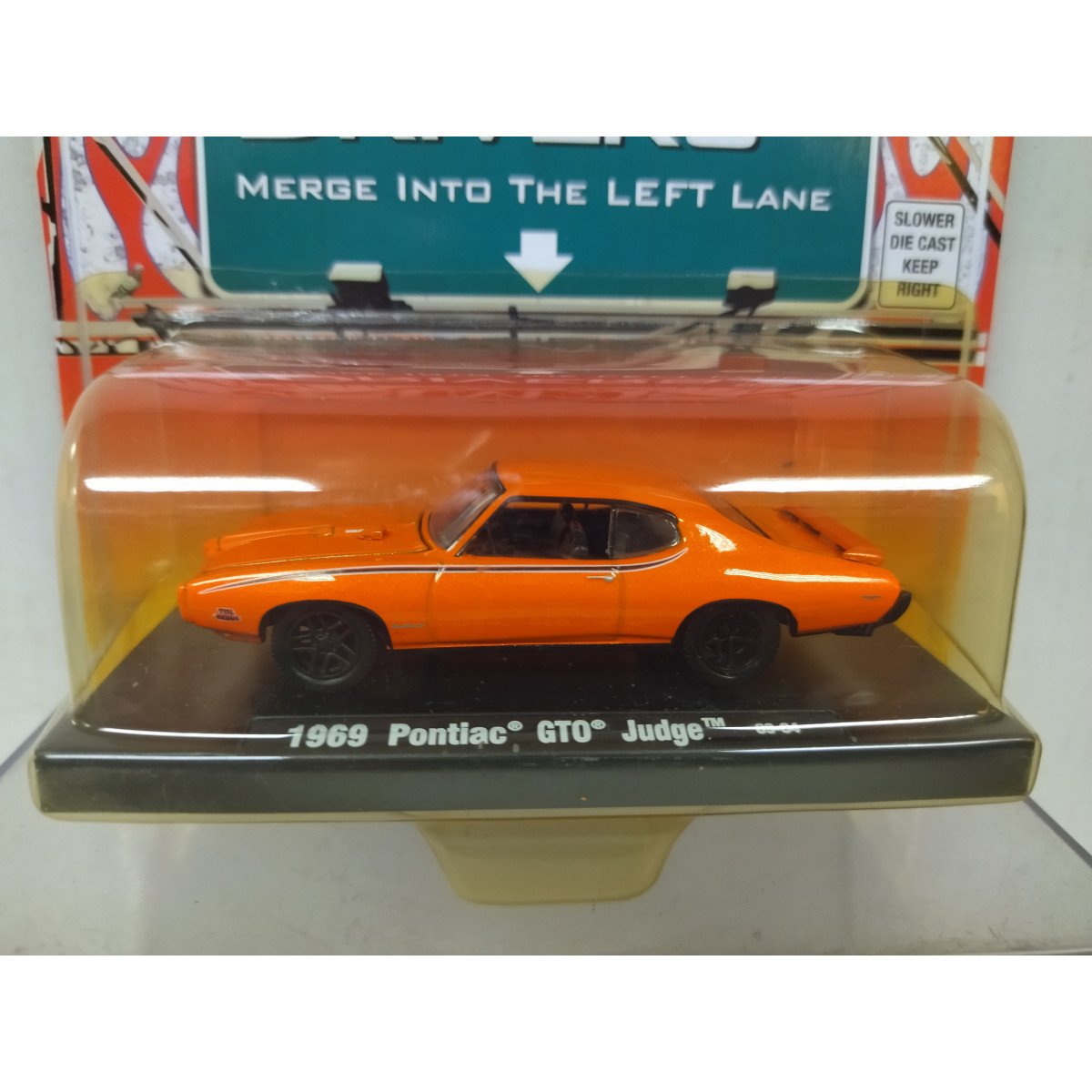 PONTIAC GTO 1969 JUDGE ORANGE AUTO-DRIVERS 1:64 M2 MACHINES - BCN STOCK CARS