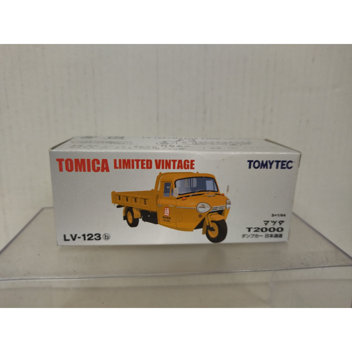 MAZDA T2000 DUMP TRUCK 1:64 TOMICA LIMITED VINTAGE LV-123B - BCN STOCK CARS