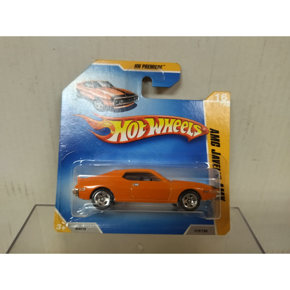 AMC AMX JAVELIN ORANGE 16/42 1:64 HOT WHEELS VINTAGE - BCN STOCK CARS