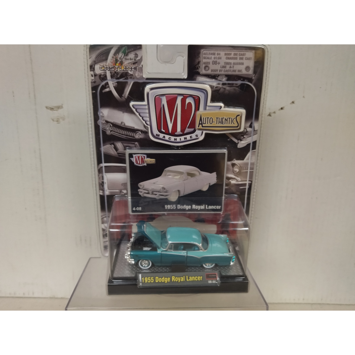 DODGE ROYAL LANCER 1955 TWO GREEN AUTO-THENTICS 1:64 M2 MACHINES - BCN ...