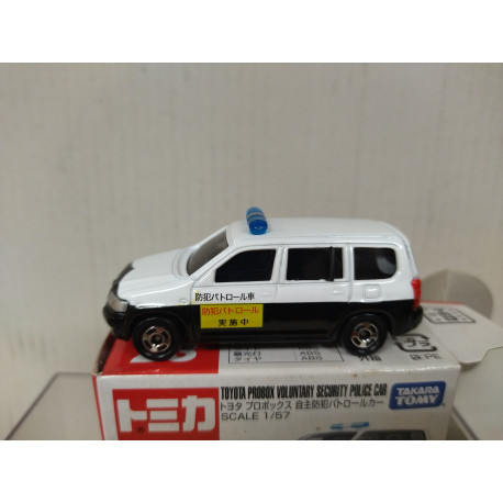 TOYOTA PROBOX POLICE CAR JAPAN 1:57/apx 1:64 TOMICA 23 - BCN STOCK CARS
