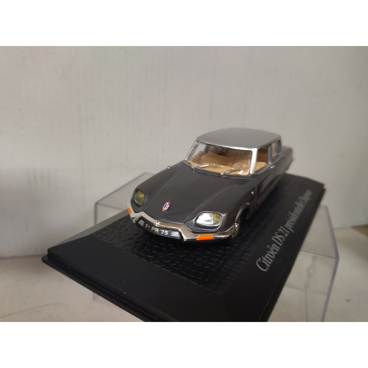 CITROEN DS 21 1969 PRESIDENTIELLE CHAPRON NIXON-DE GAULLE 1:43 NOREV ...