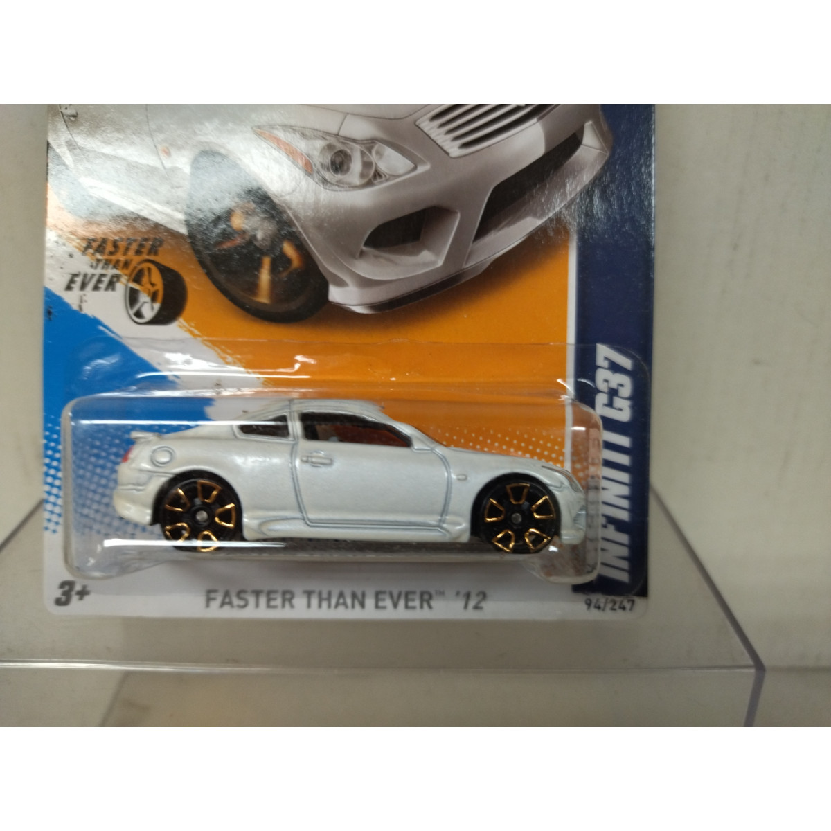 INFINITY G37 WHITE 2012 FASTER THAN EVER 1:64 HOT WHEELS VINTAGE - BCN ...