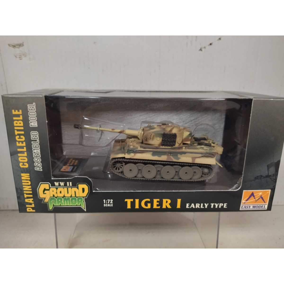 Sd.kfz.181 TIGER I EARLY TYPE 1943 ITALY GERMANY WW 2 1:72 GROUND ARMOR ...