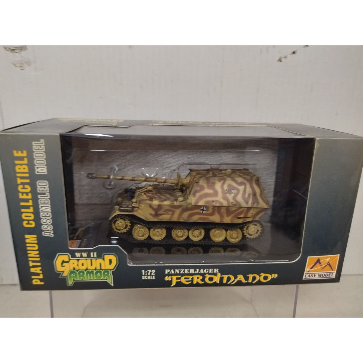 Sd.kfz.184 PANZERJAGER FERDINAND ELEFANT n213 1944 GERMANY WW 2 1:72 ...