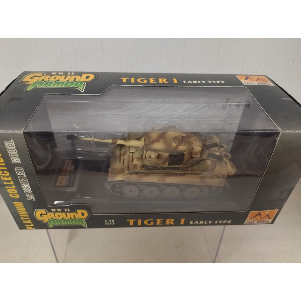 Sd.kfz.181 TIGER I EARLY TYPE DAS REICH GERMANY WW 2 1:72 GROUND ARMOR ...