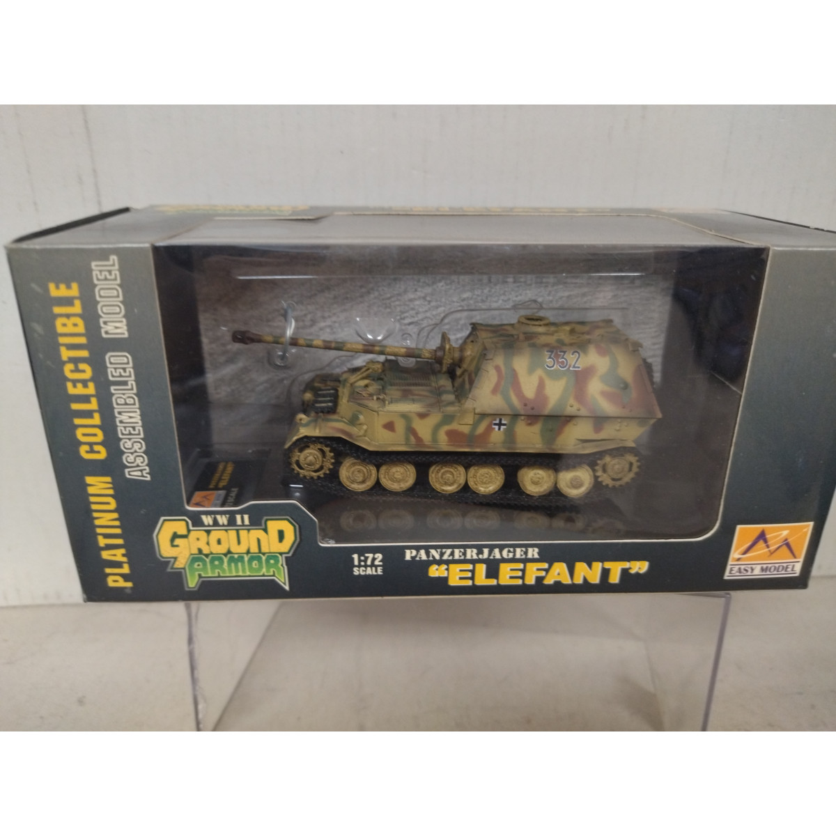 PANZERJAGER ELEFANT GERMANY WW 2 1:72 GROUND ARMOR - BCN STOCK CARS