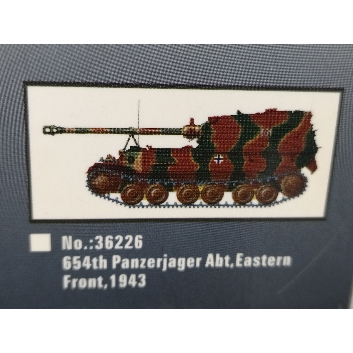 PANZERJAGER ELEFANT 1943 654th ABT GERMANY WW 2 1:72 GROUND ARMOR - BCN ...