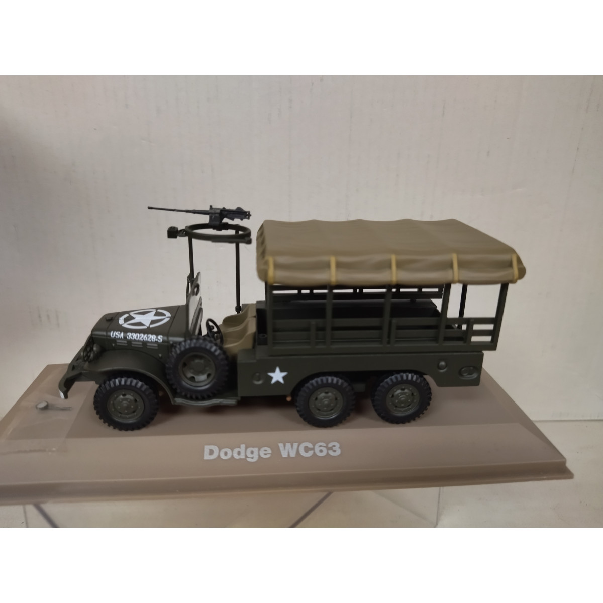 DODGE WC63 US ARMY WW 2 1:43 ATLAS IXO DEFECT/NO RETRO - BCN STOCK CARS