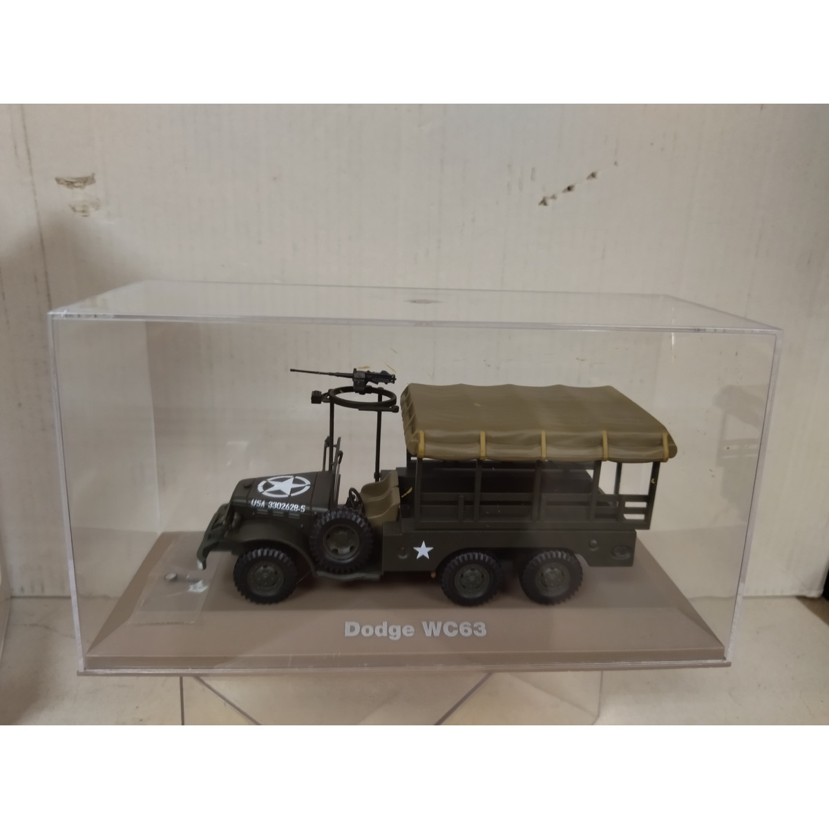 DODGE WC63 US ARMY WW 2 1:43 ATLAS IXO DEFECT/NO RETRO - BCN STOCK CARS