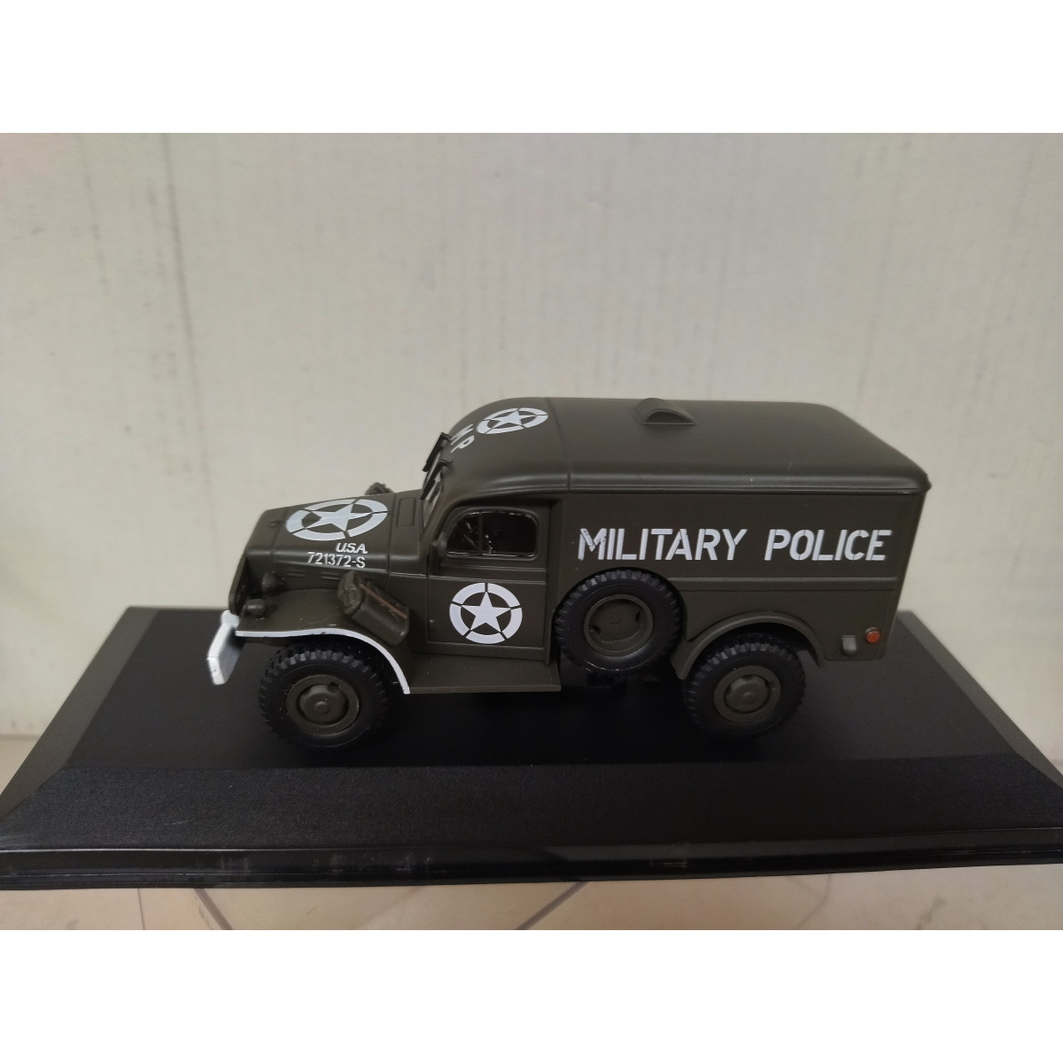 DODGE WC54 1945 MILITARY POLICE US ARMY WW 2 1:43 ALTAYA IXO URNA ...