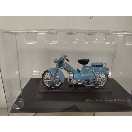 MOTOBECANE AV65 BLUE MOTO/BIKE 1:18 NOREV - BCN STOCK CARS