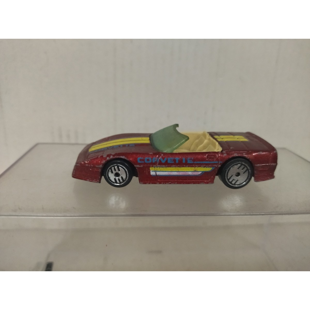 CHEVROLET CORVETTE C4 CONVERTIBLE CUSTOM 1:64 HOT WHEELS MALAYSIA NO ...