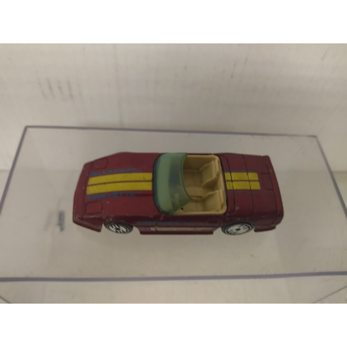 CHEVROLET CORVETTE C4 CONVERTIBLE CUSTOM 1:64 HOT WHEELS MALAYSIA NO ...