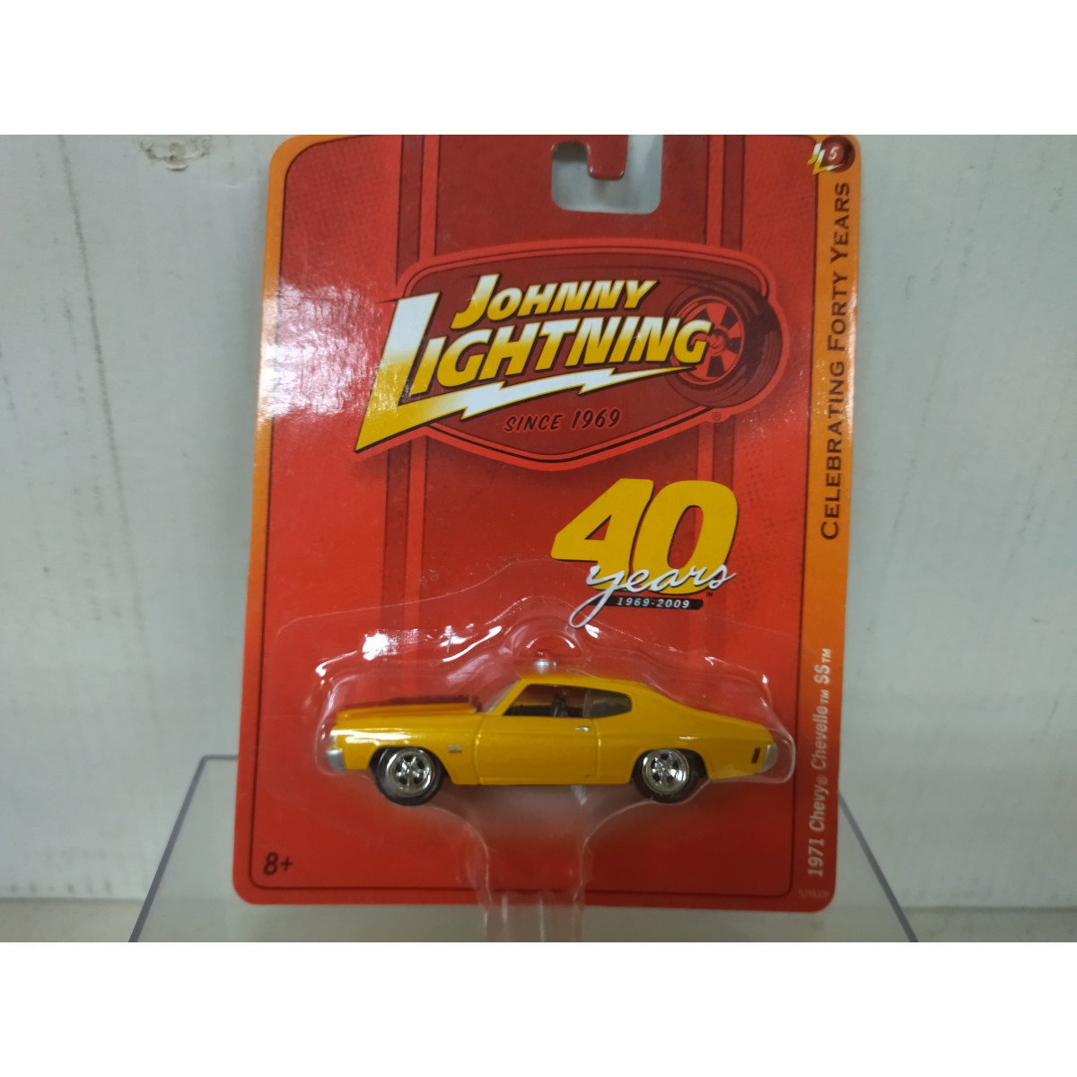 CHEVROLET CHEVELLE 1971 SS YELLOW 40 YEARS 1:64 JOHNNY LIGHTNING - BCN ...