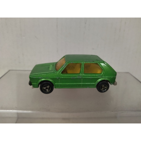 VOLKSWAGEN GOLF 1 GREEN 1:60/apx 1:64 MAJORETTE 210 NO BOX - BCN STOCK CARS