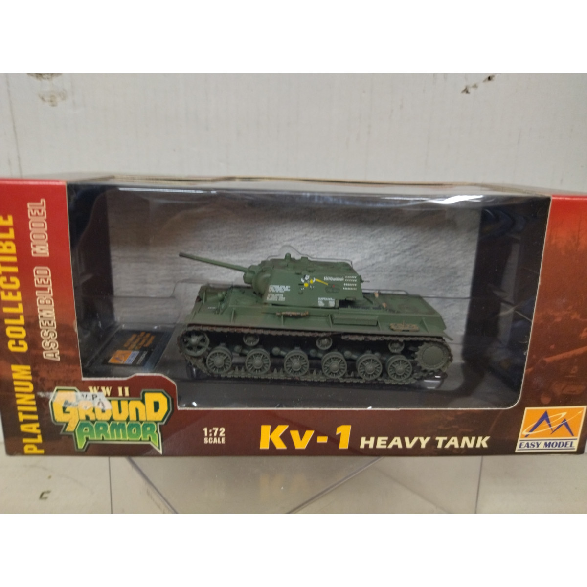 KV-1 TANK model 1942 12 Reg TANK USSR-URSS-RUSSIA WW 2 1:72 GROUND ...