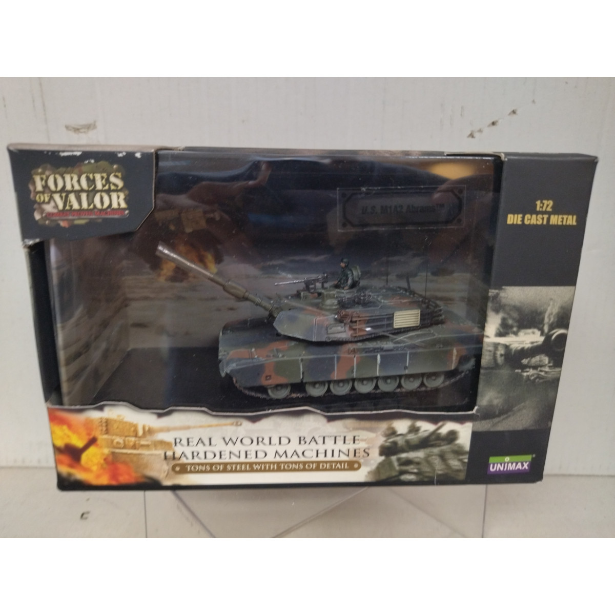 M1 A2 ABRAMS TANK US ARMY 1:72 FORCES OF VALOR - BCN STOCK CARS