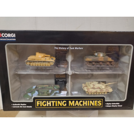 SET 4 X FIGHTING MACHINES WW2 WW 1 IRAQ apx 1:72/1:76 CORGI CSCW13004 ...