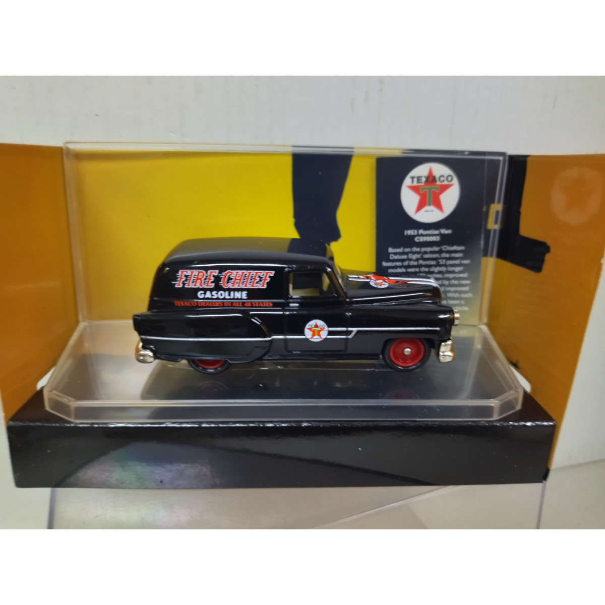 PONTIAC PANEL VAN 1953 TEXACO MOTOR OIL apx 1:72/1:76 CORGI CS90003 ...