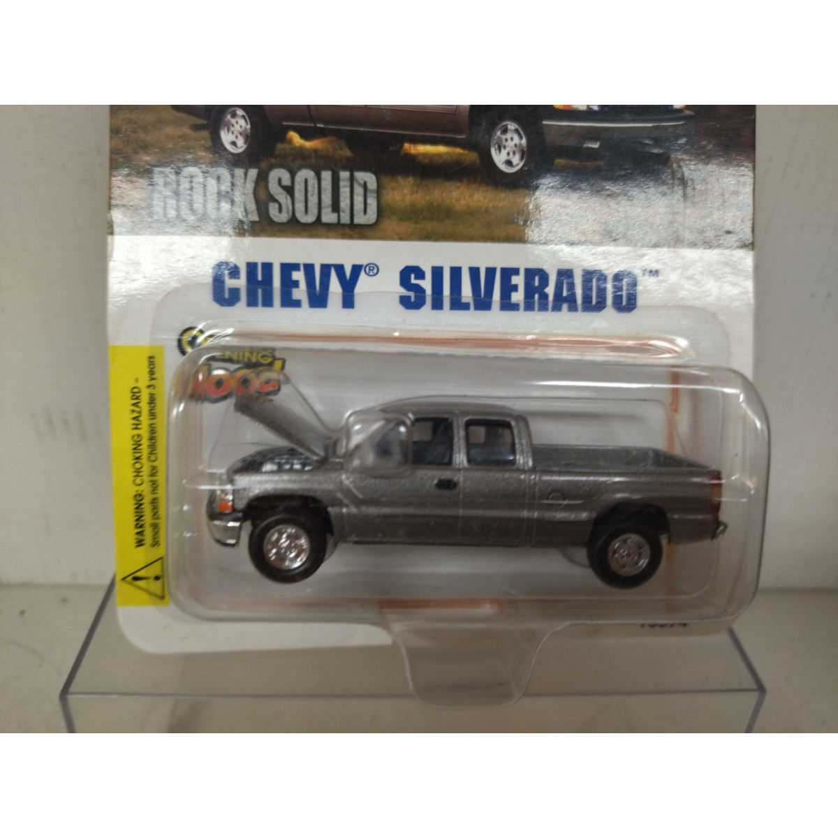 CHEVROLET SILVERADO PICKUP SILVER 1:64 REVELL - BCN STOCK CARS