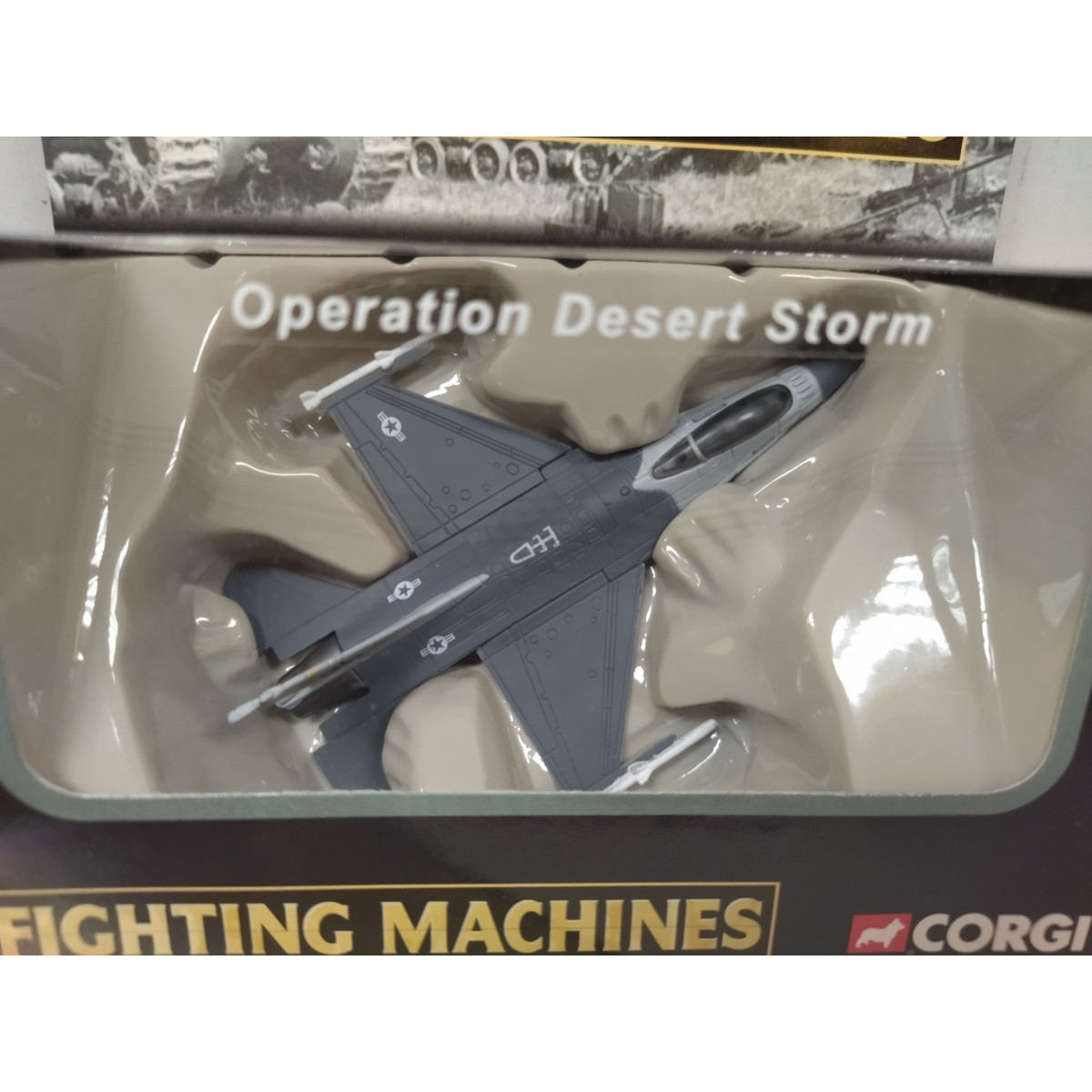 GENERAL DYNAMICS F-16 FALCON US AIR FORCE DESERT STORM CORGI 90085 ...