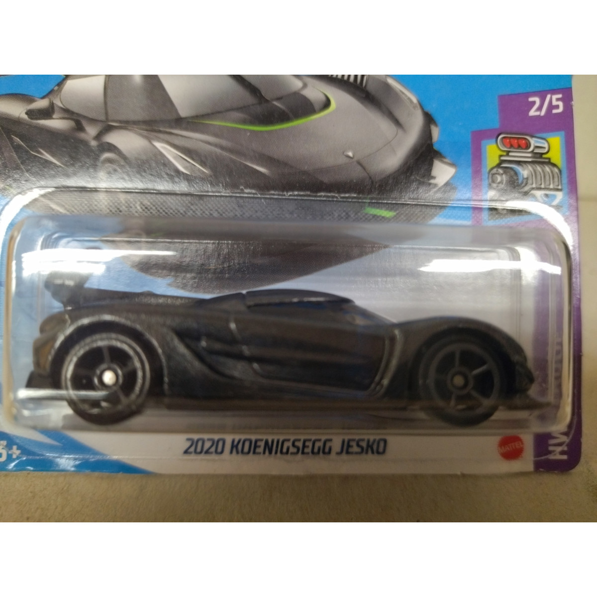 KOENIGSEGG JESKO 2020 GREY 2/10 EXOTICS 1:64 HOT WHEELS - BCN STOCK CARS