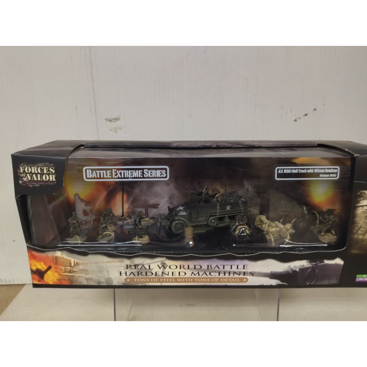 M3 A1 HALF-TRACK + 105mm HOWITZER 1944 US ARMY WW 2 1:72 FORCES OF ...