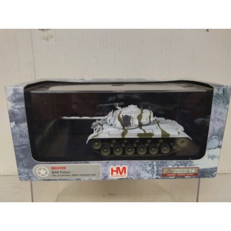 M46 PATTON 1953 CHORWON, KOREA 1:72 HOBBYMASTER - BCN STOCK CARS