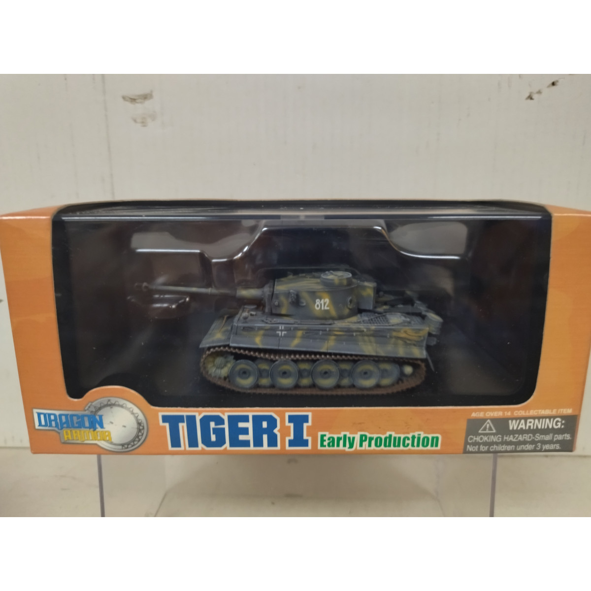 TIGER I 1943 EARLY PRODUCTION 8/2 DAS REICH GERMANY WW 2 1:72 DRAGON ...
