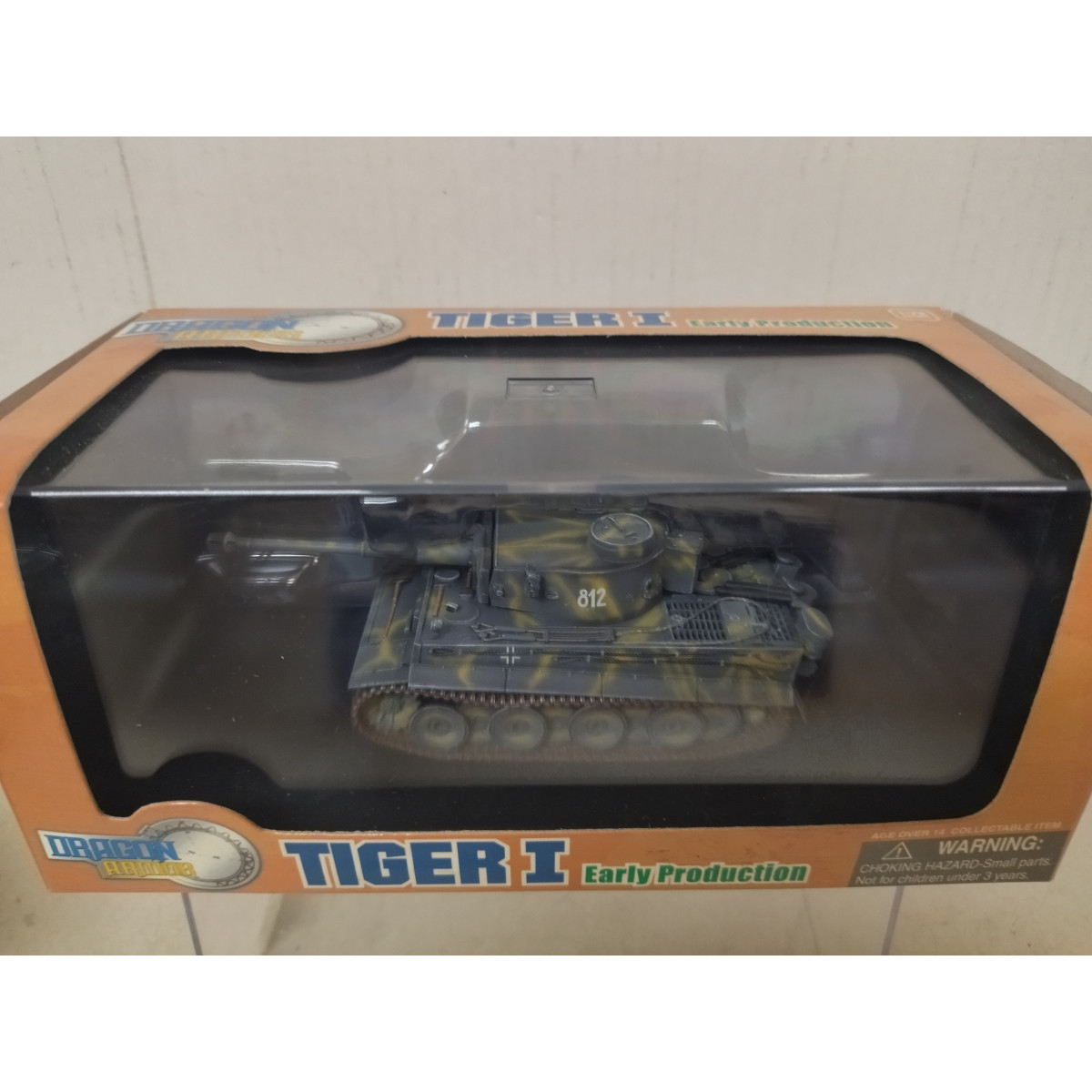 TIGER I 1943 EARLY PRODUCTION 8/2 DAS REICH GERMANY WW 2 1:72 DRAGON ...