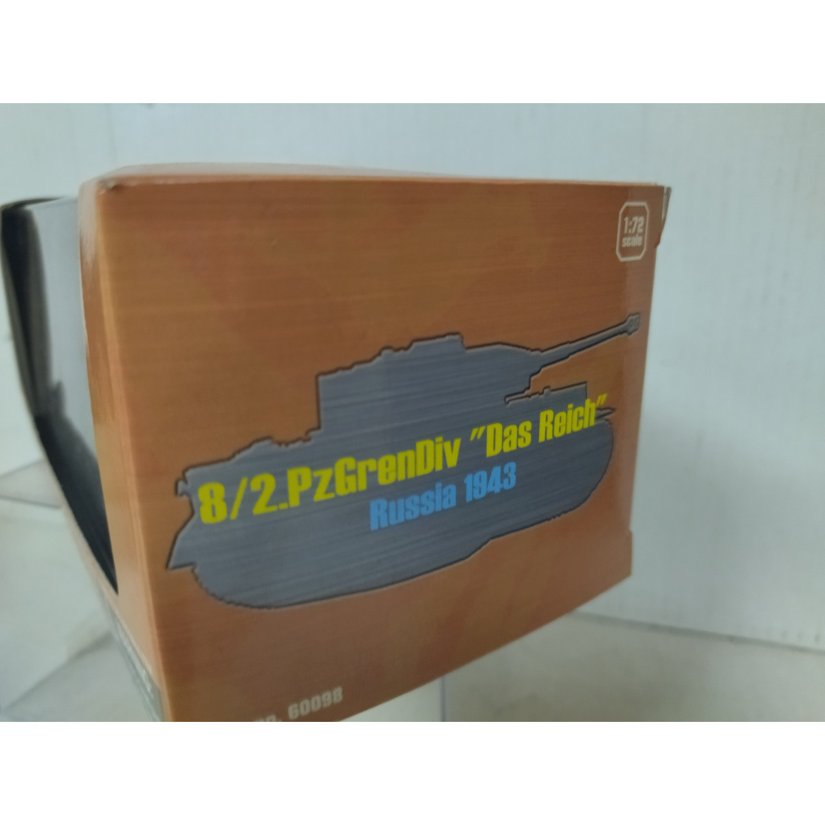 TIGER I 1943 EARLY PRODUCTION 8/2 DAS REICH GERMANY WW 2 1:72 DRAGON ...