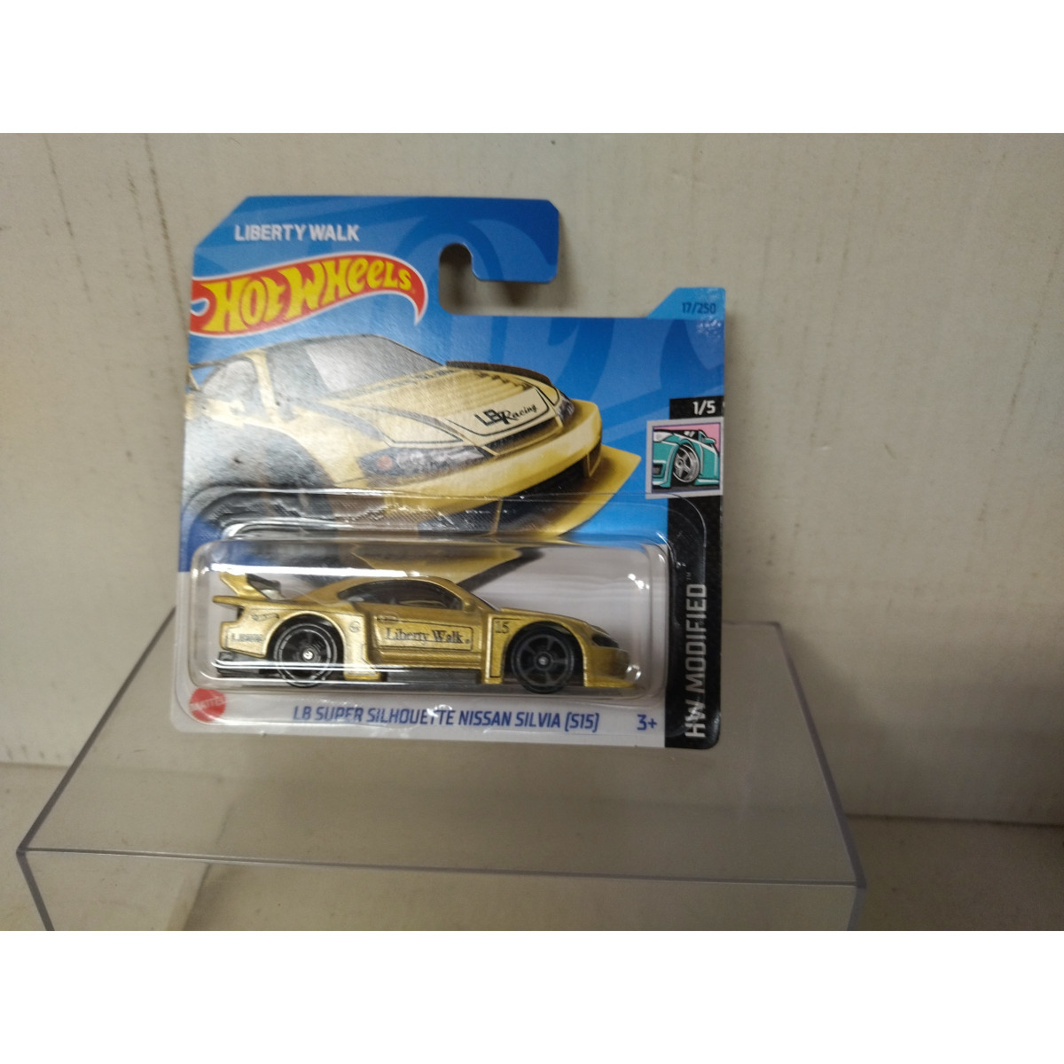 NISSAN SILVIA S15 GOLD LB SUPER SILHOUETTE LIBERTY WLK 1/5 MODIFIED 1: ...