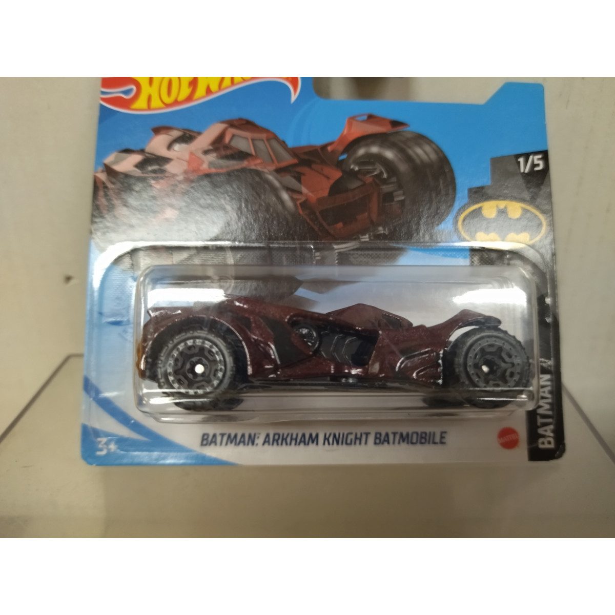 BATMAN ARKHAM KNIGHT BATMOBILE RED 1/5 BATMAN 1:64 HOT WHEELS - BCN ...
