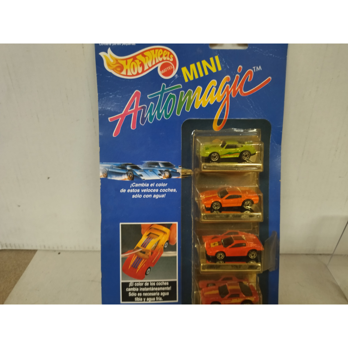 MINI AUTOMAGIC SET X 4 MODELS (4 ) HOT WHEELS BLISTER ABIERTO - BCN ...