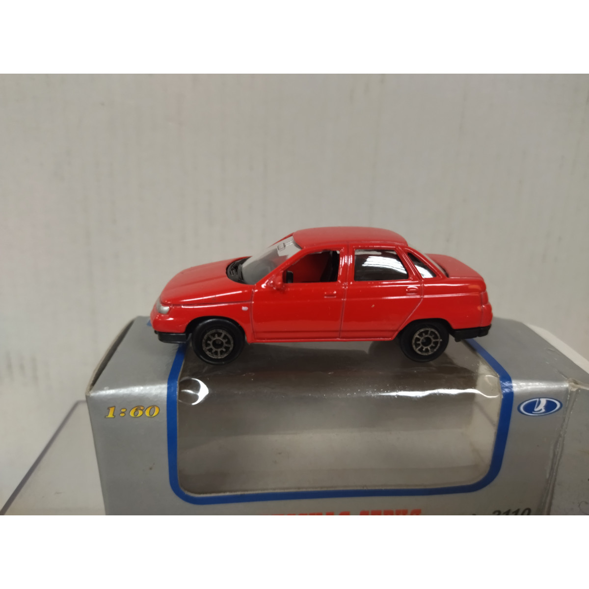 LADA 110/VAZ-2110 RED 1:60/apx 1:64 WELLY - BCN STOCK CARS