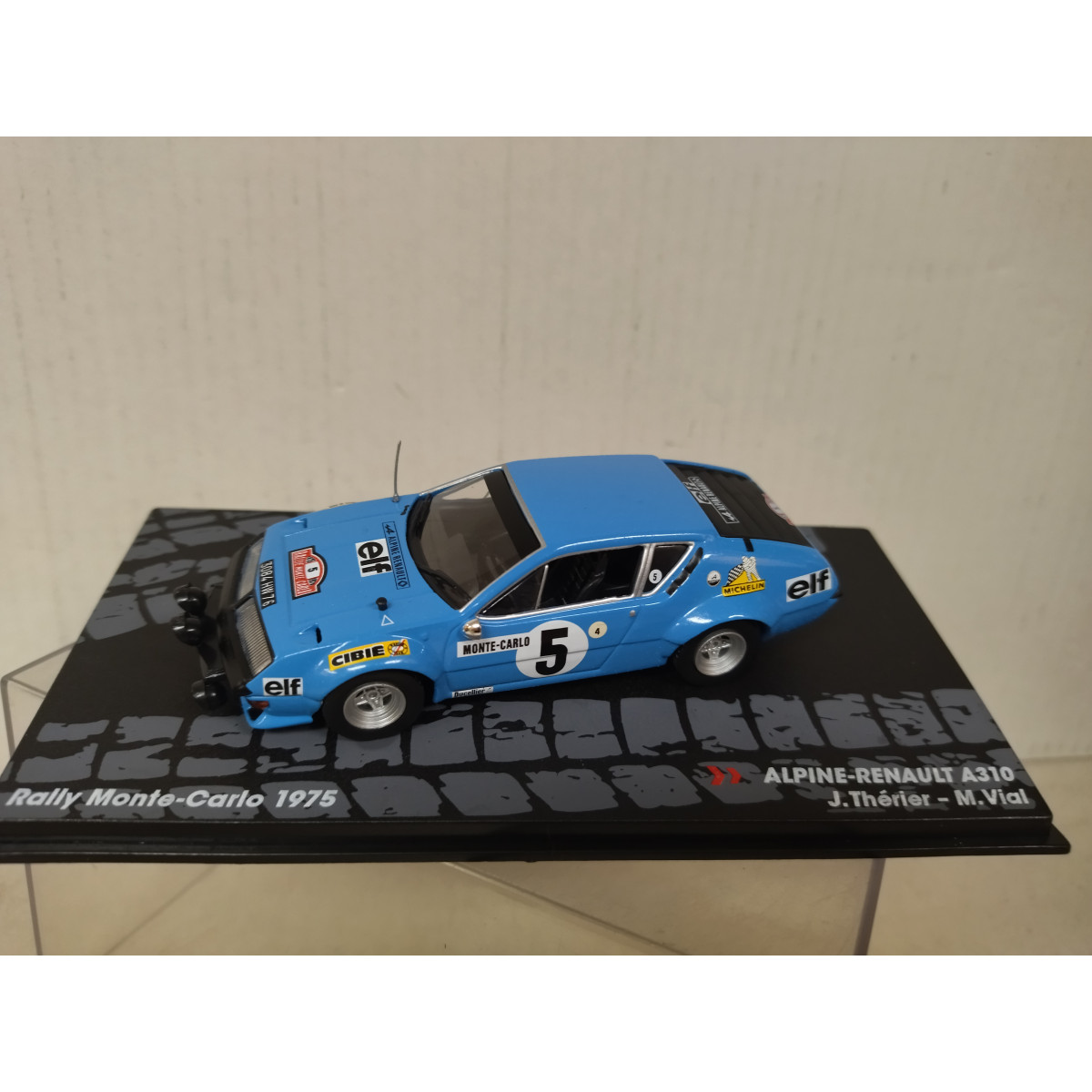 ALPINE A310 1975 RALLY MONTE CARLO THERIER 1:43 EAGLEMOSS IXO - BCN ...