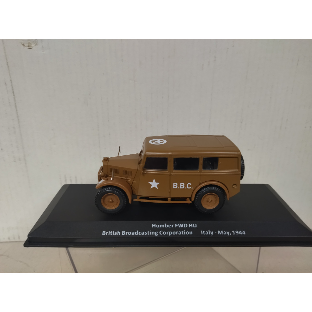 HUMBER FWD HU 1944 BBC WW 2 1:43 ALTAYA IXO - BCN STOCK CARS