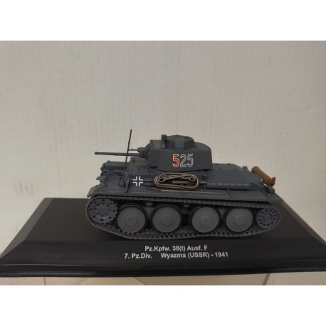 PANZER 38(t) Ausf F 1941 7.Pz.DIV WYAZMA USSR 1:43 ALTAYA IXO - BCN ...