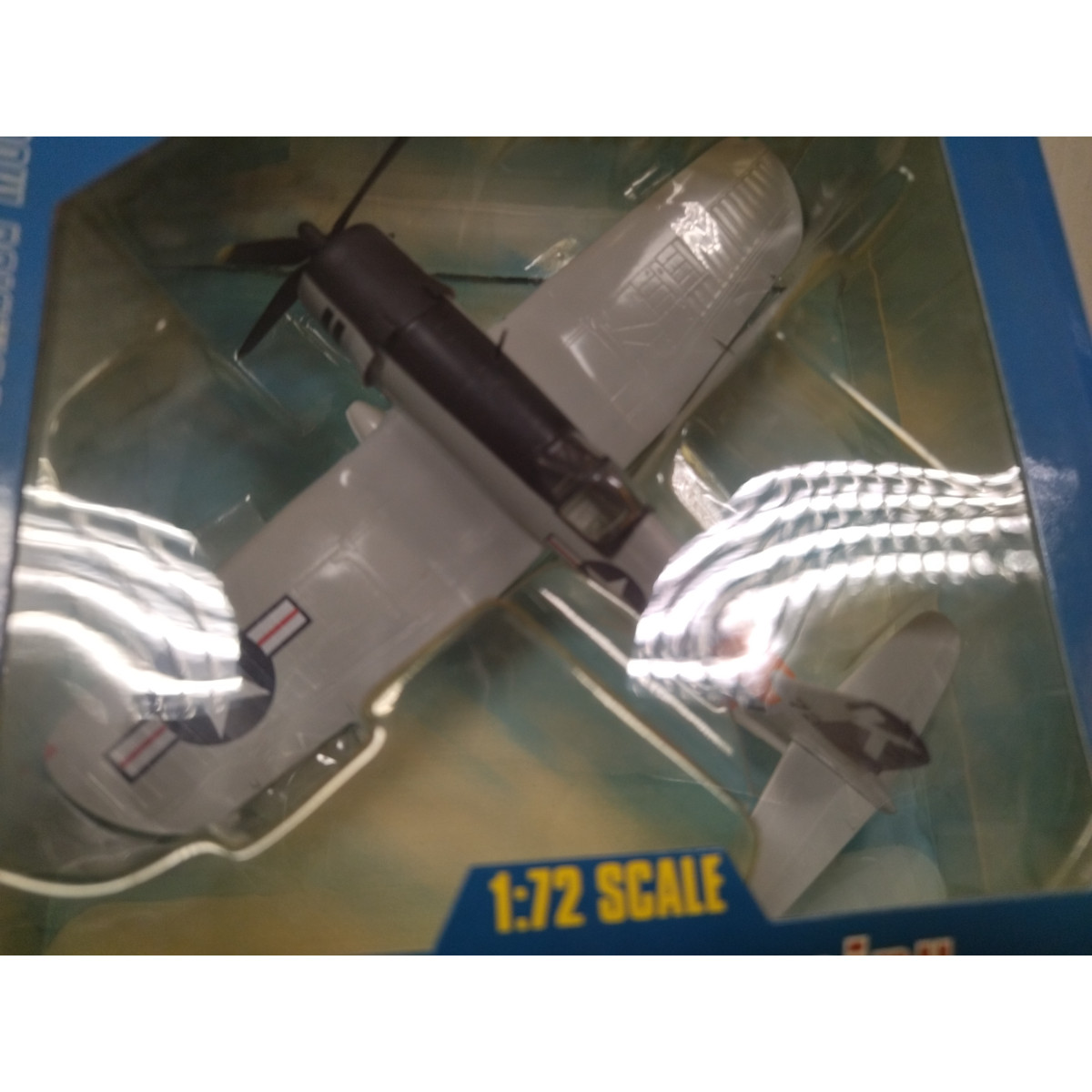 VOUGHT F4U-4 CORSAIR 1956 USN KANSAS 1:72 EASY MODEL - BCN STOCK CARS
