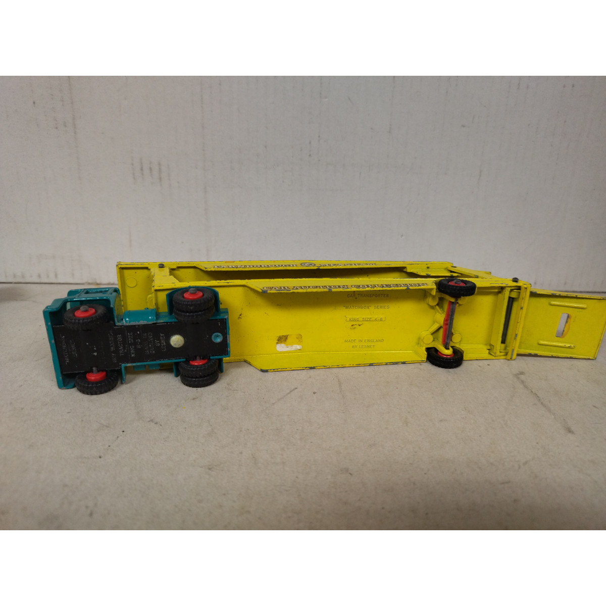 GUY WARRIOR CAR TRANSPORTER "FARNBOROUGH" 1:73/apx 1:64 MATCHBOX K-8 ...