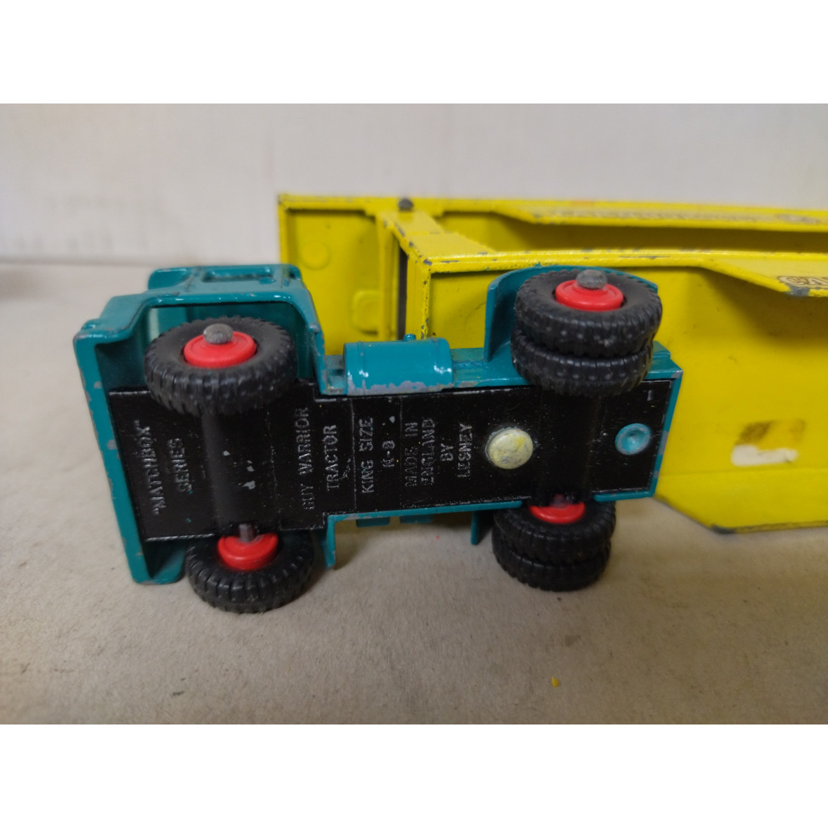 GUY WARRIOR CAR TRANSPORTER "FARNBOROUGH" 1:73/apx 1:64 MATCHBOX K-8 ...