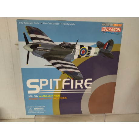 SUPERMARINE SPITFIRE MK.Vb 1944 SQUADRON 234 RAF WW 2 1:72 DRAGON ...