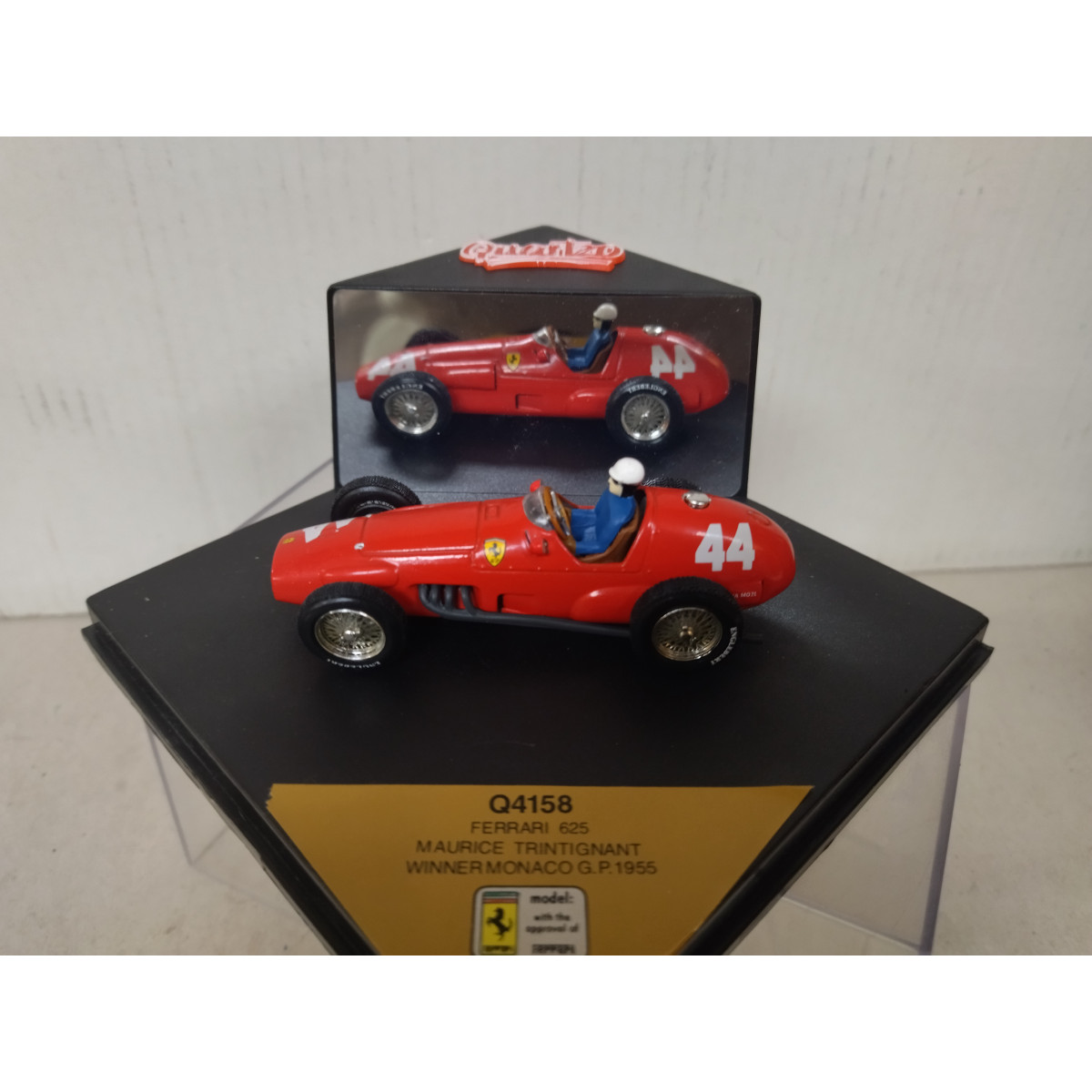 FERRARI 625 1955 WIN GP MONACO TRINTIGNANT 1:43 QUARTZO - BCN STOCK CARS