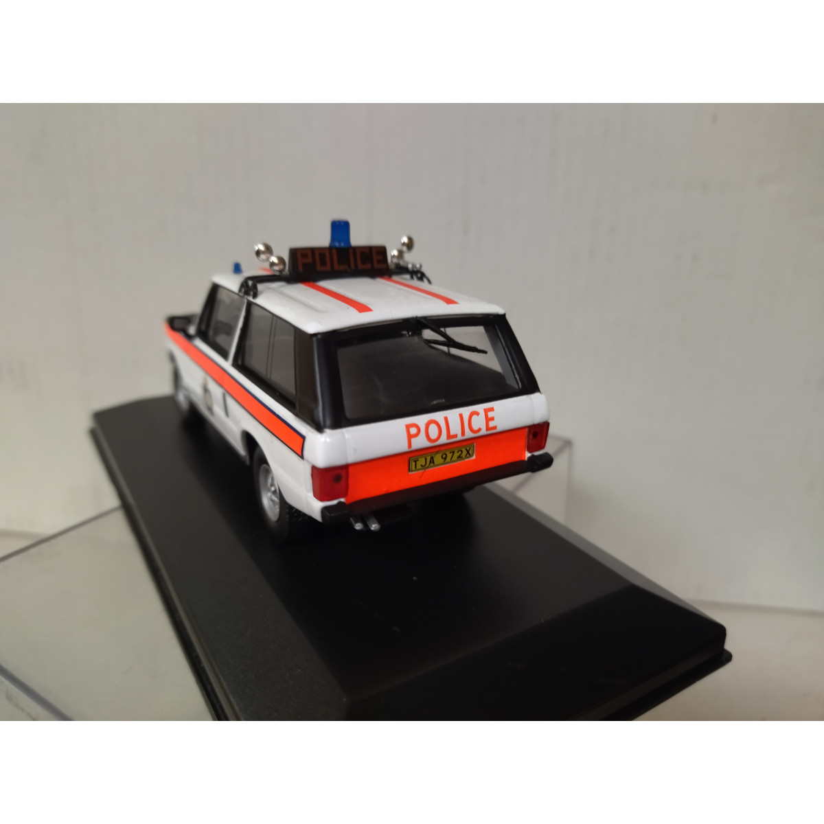 RANGE ROVER 1980 POLICE UK 1:43 IXO ALTAYA CAJA NO ORIGINAL DEFECT/NO ...