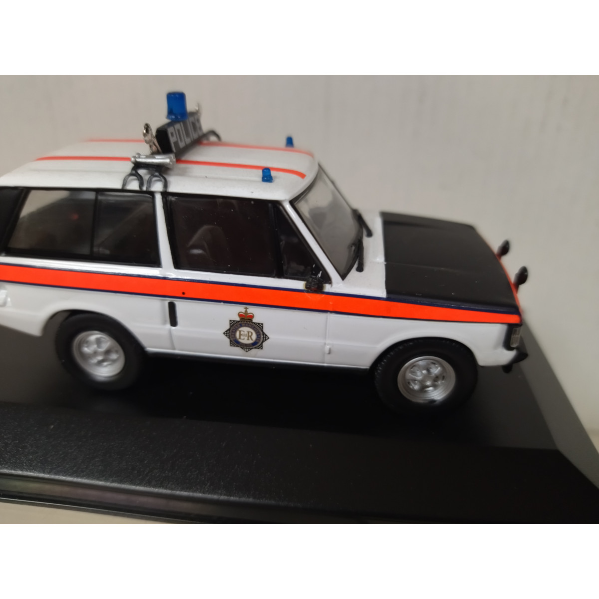 RANGE ROVER 1980 POLICE UK 1:43 IXO ALTAYA CAJA NO ORIGINAL DEFECT/NO ...