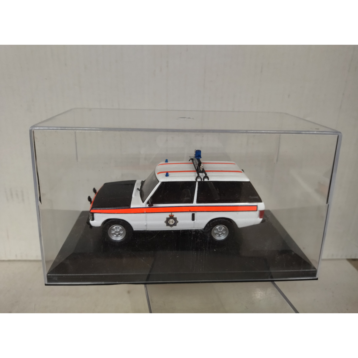 RANGE ROVER 1980 POLICE UK 1:43 IXO ALTAYA CAJA NO ORIGINAL DEFECT/NO ...