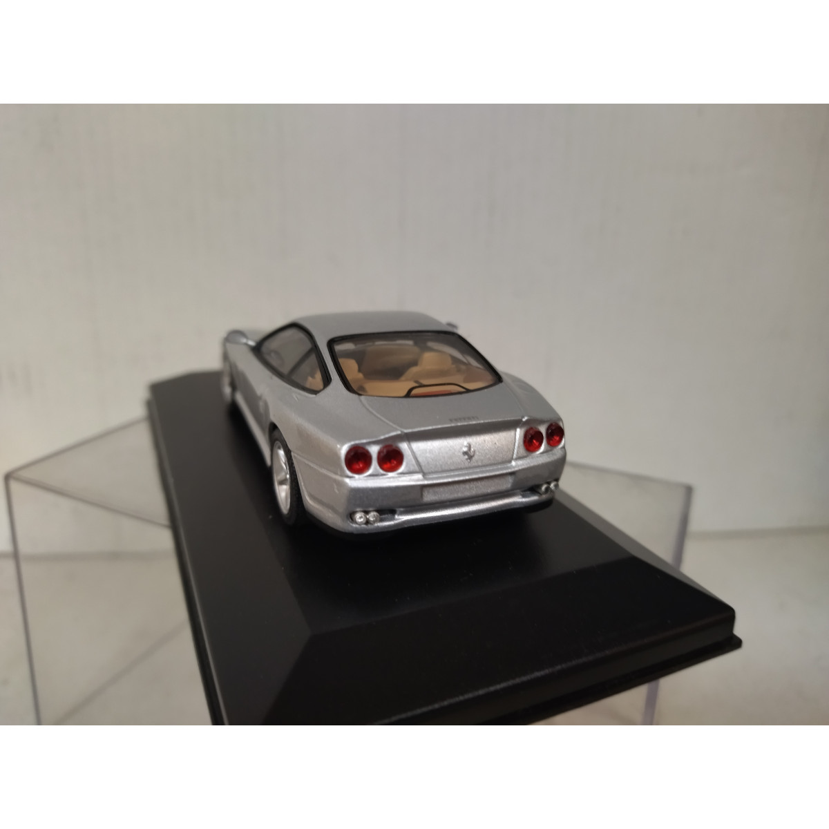 FERRARI 575 M MARANELLO GRIS/SILVER 1:43 SALVAT IXO CAJA NO ORIGINAL ...