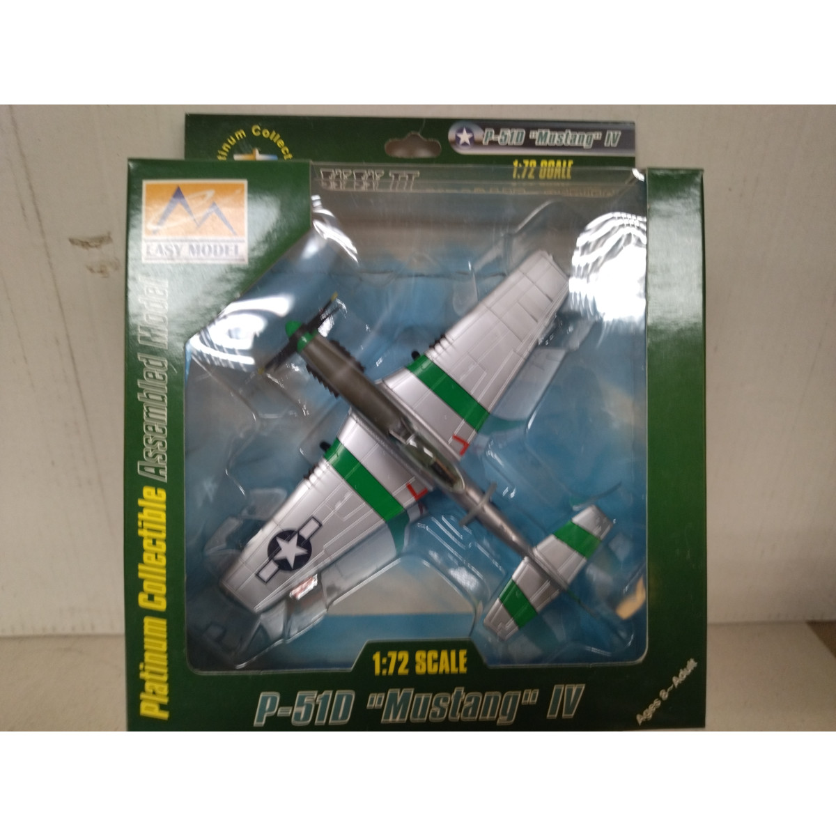 NORTH AMERICAN P-51 D MUSTANG IV 1945 45 FS 15 FG 1:72 EASY MODEL - BCN ...